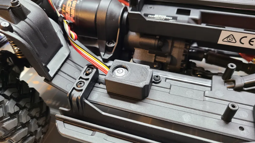 Hobbywing QuicRun Fusion SE Switch Mount for TRX-4 - Free 3D Print ...