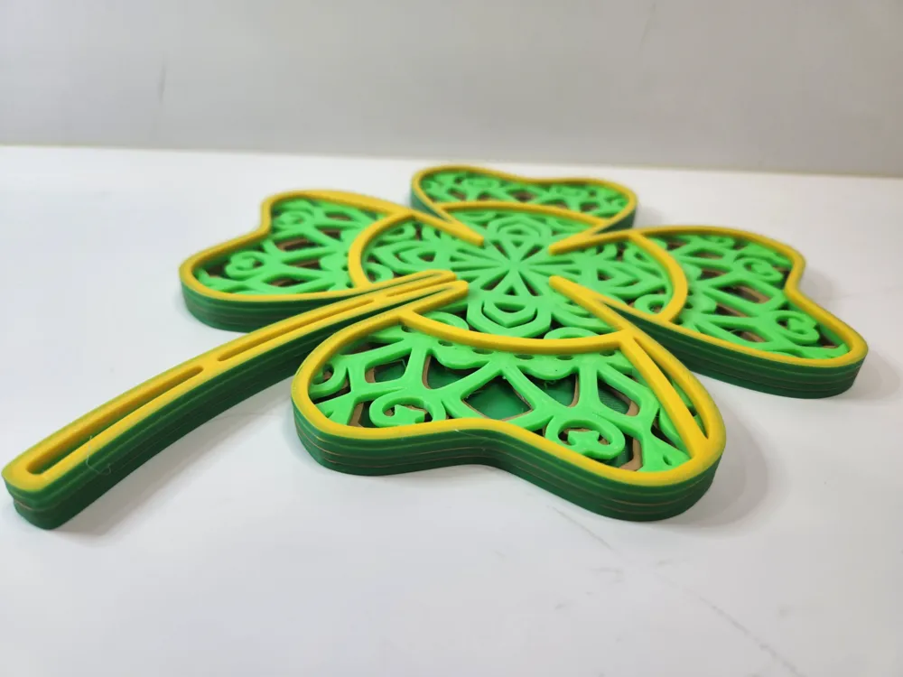 Shamrock Mandala by Jamboodle - MakerWorld