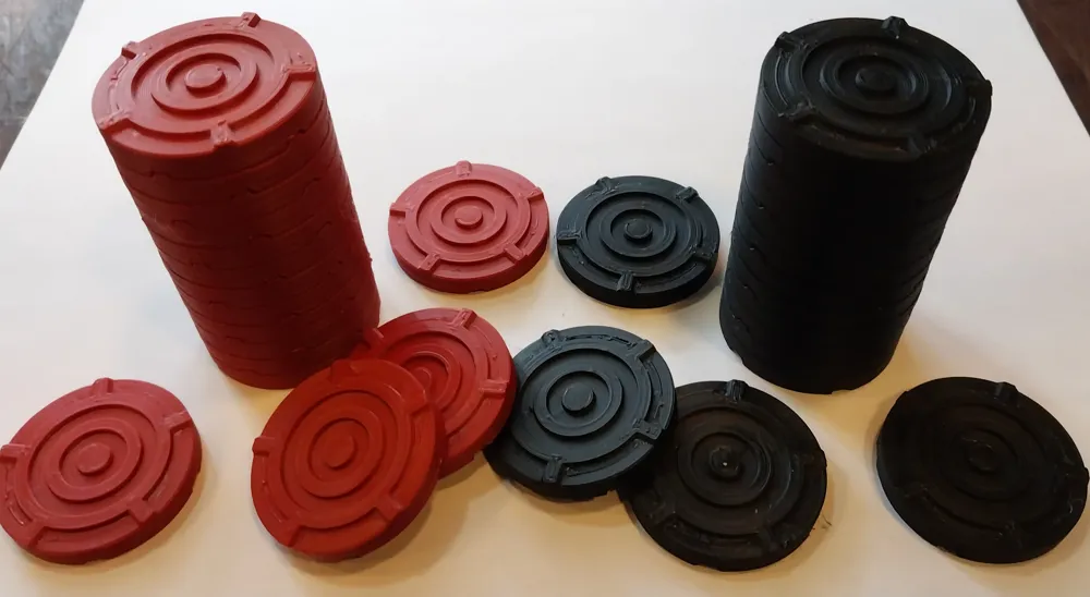 Stacking checkers by skyrippersystems - MakerWorld