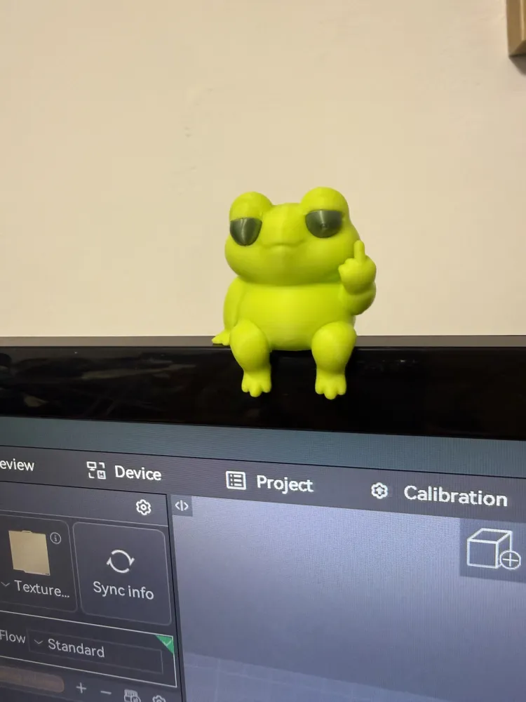 Shelf Buddy — The Rude Frog - Multi Part noAMS - Free 3D Print Model ...