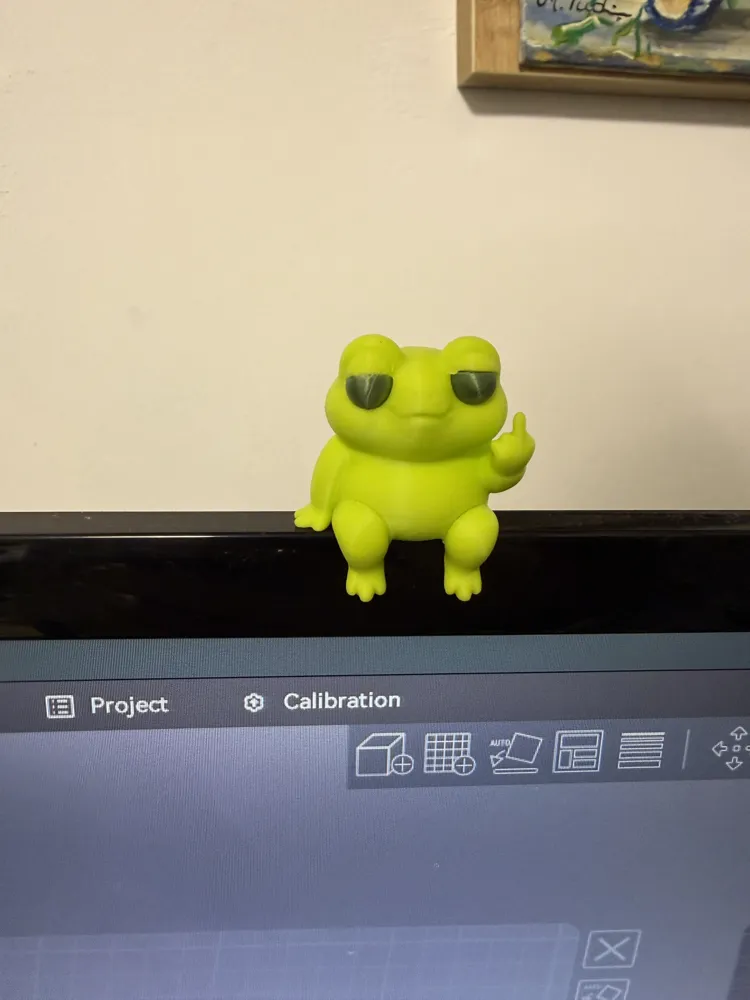 Shelf Buddy — The Rude Frog - Multi Part noAMS - Free 3D Print Model ...
