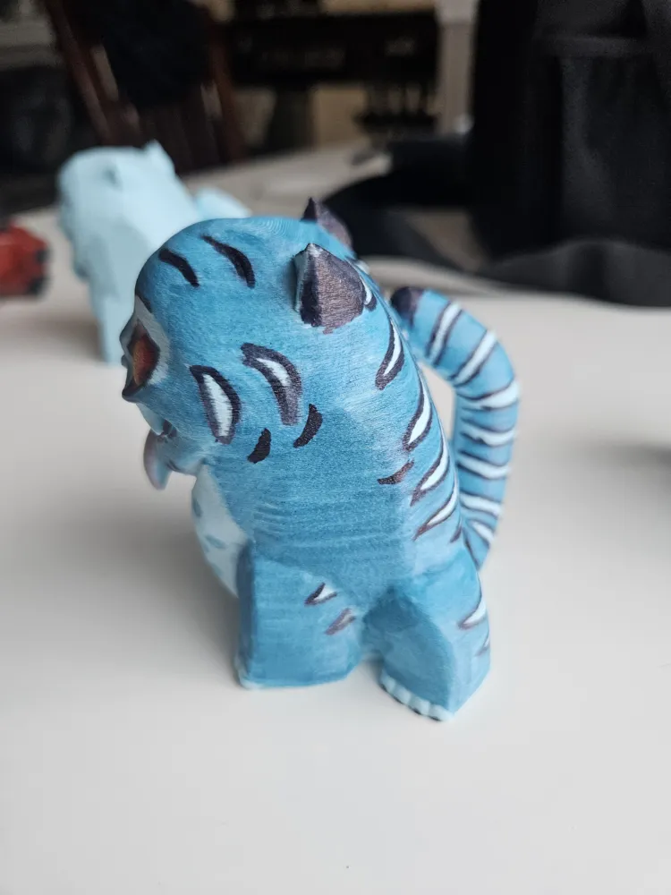 Derpy Tiger - KPOP DEMON HUNTERS - Free 3D Print Model - MakerWorld