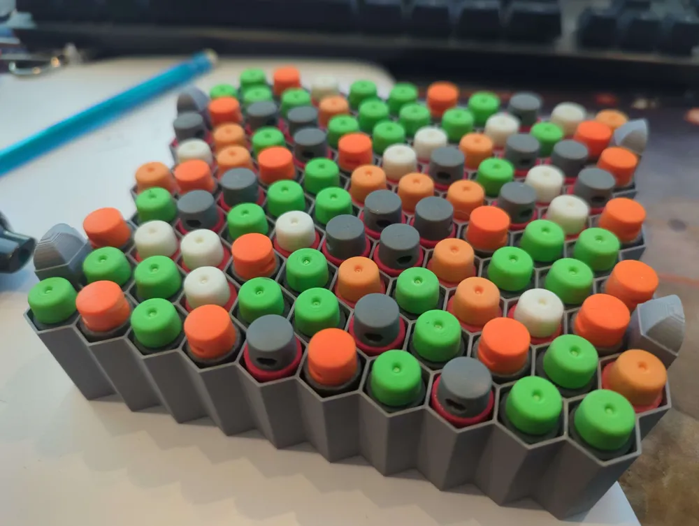 Hex Dart Storage - invertasorter by Antaganizer - MakerWorld