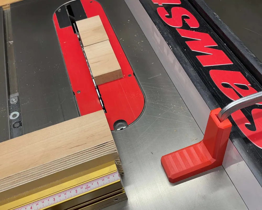 Tablesaw Fence Stop Block by JohnnyPrints - MakerWorld