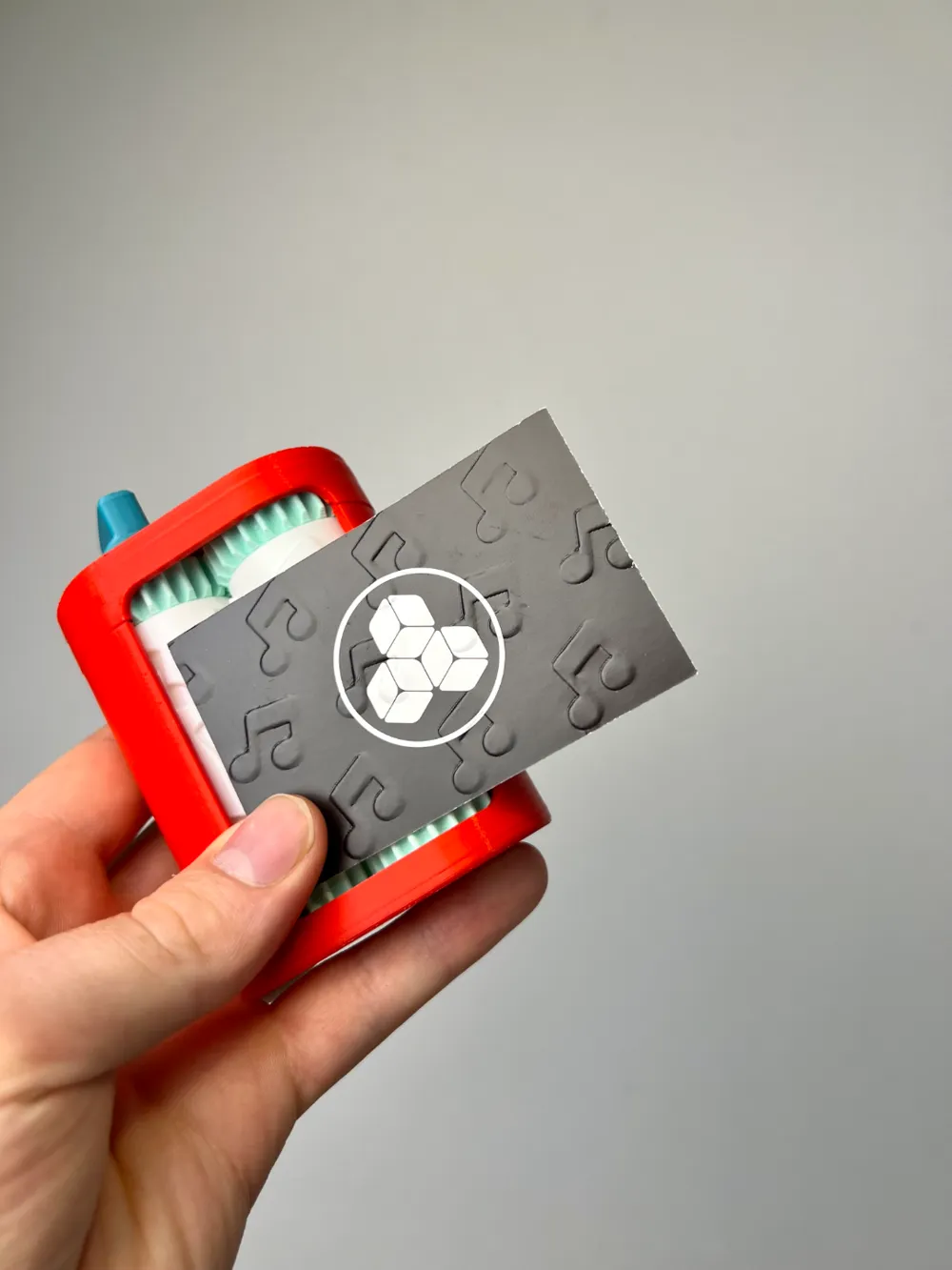 Music Notes - Business Card Embosser Roller by Makerspace.Online ...