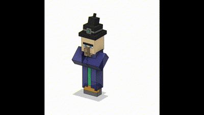 Minecraft witch toy/figurine by MAT_3D - MakerWorld