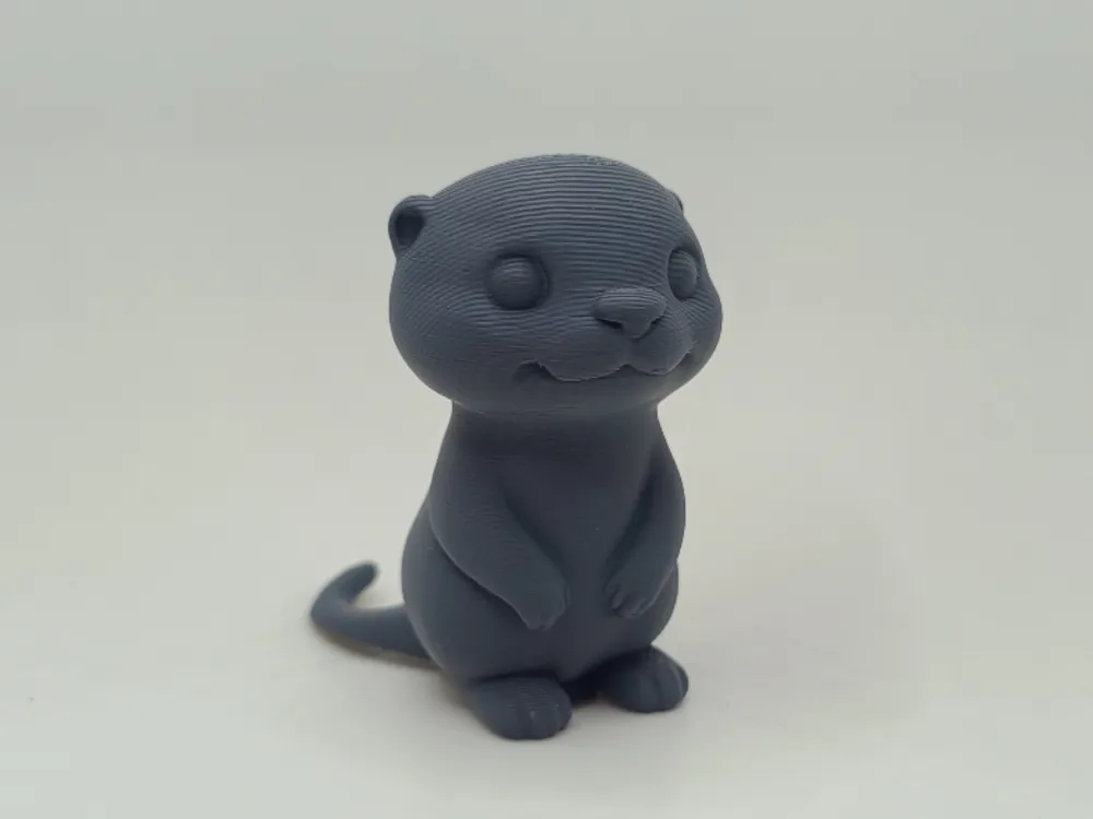 Otter Figure – Cute & Minimalist Otter by Go3D MakerWorld: Download Free 3D Models