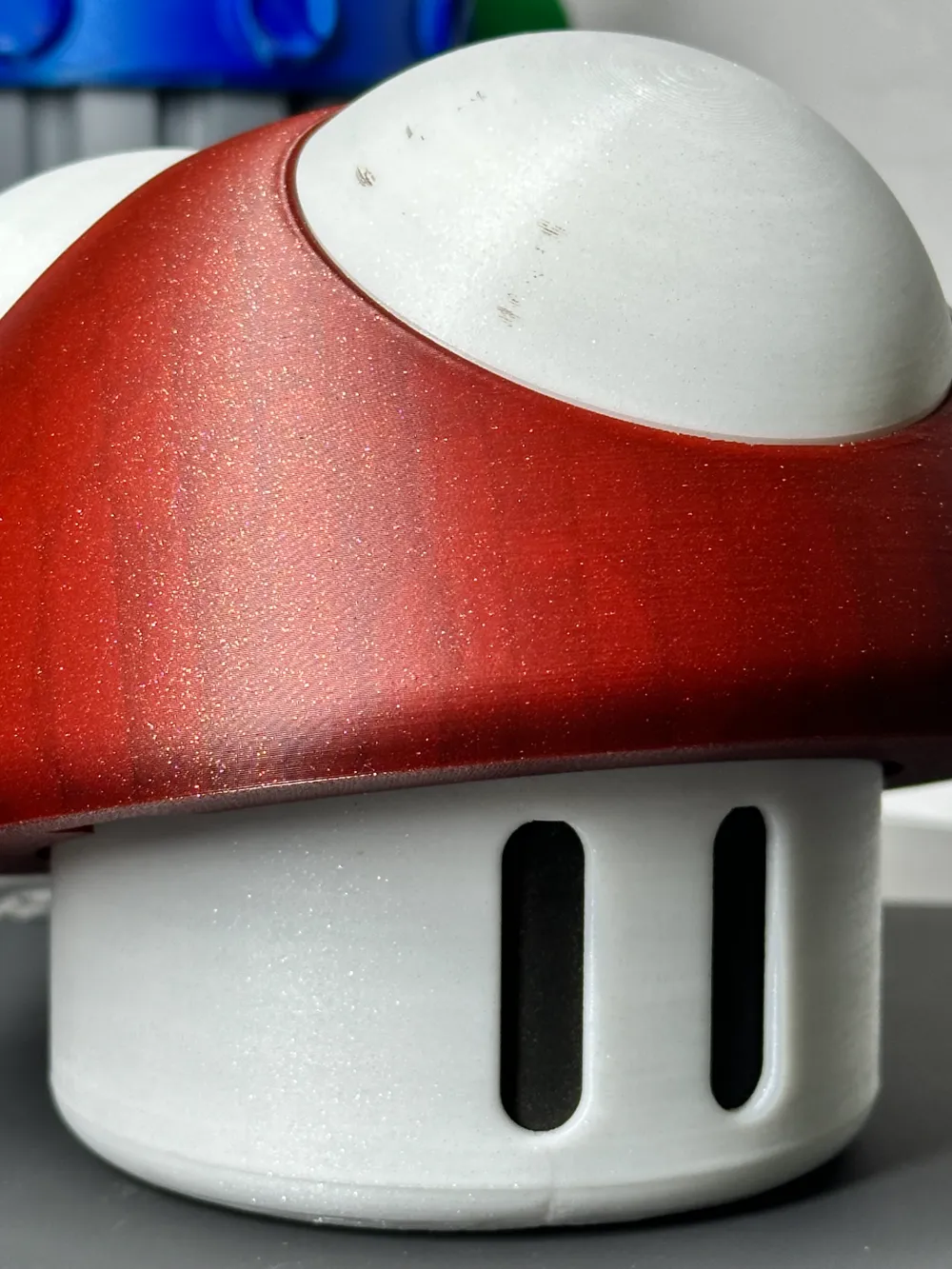 Super Mario Bros - 1 up mushroom container - for 3DS, Switch, or for ...