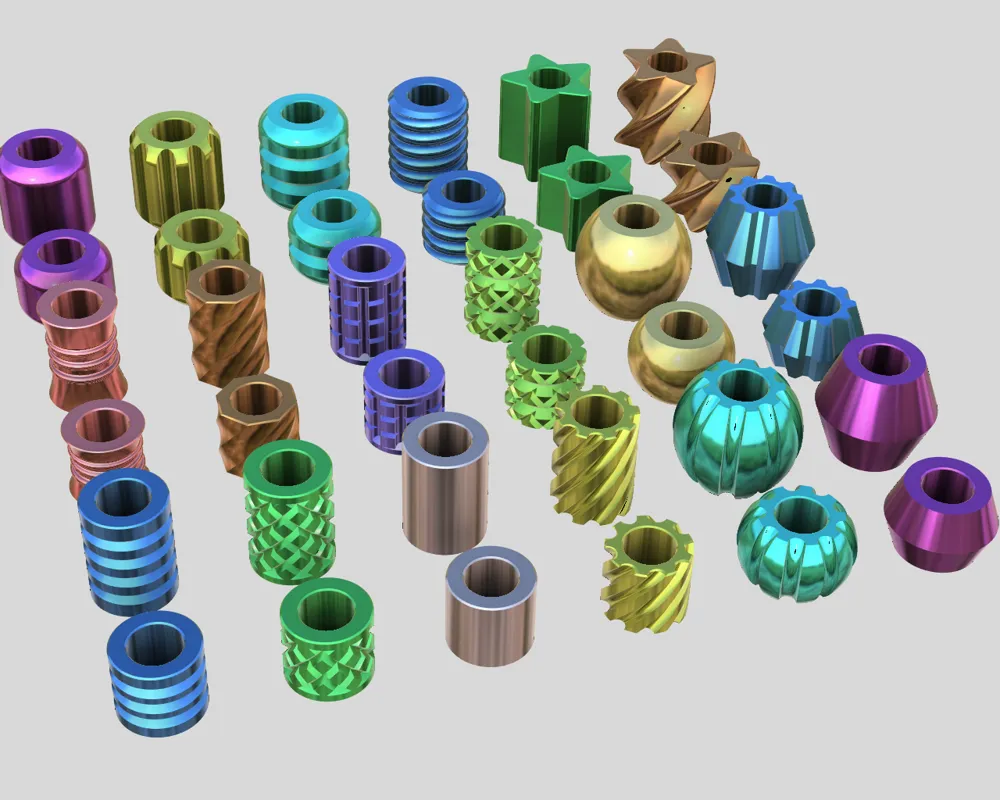 Assorted Beads (Parametric) by squinn MakerWorld: Download Free 3D Models