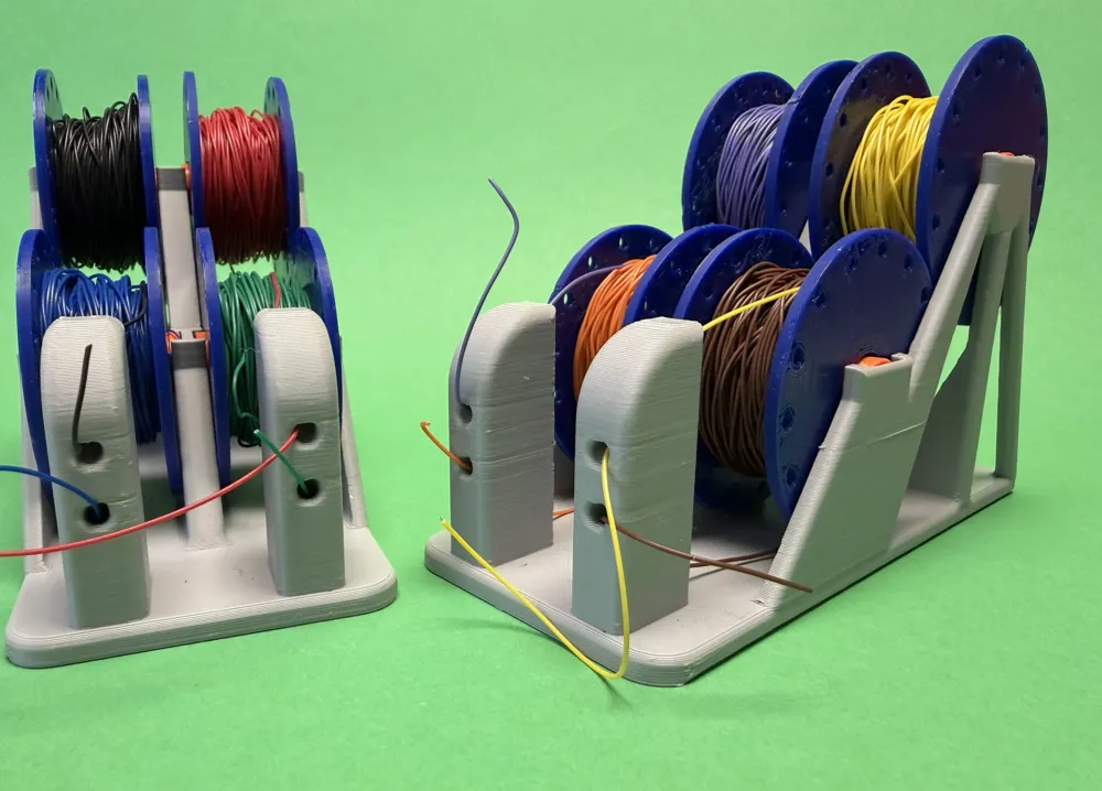 Stand for 4/8 Cable Spools by wolfgang.wendefeuer MakerWorld: Download ...