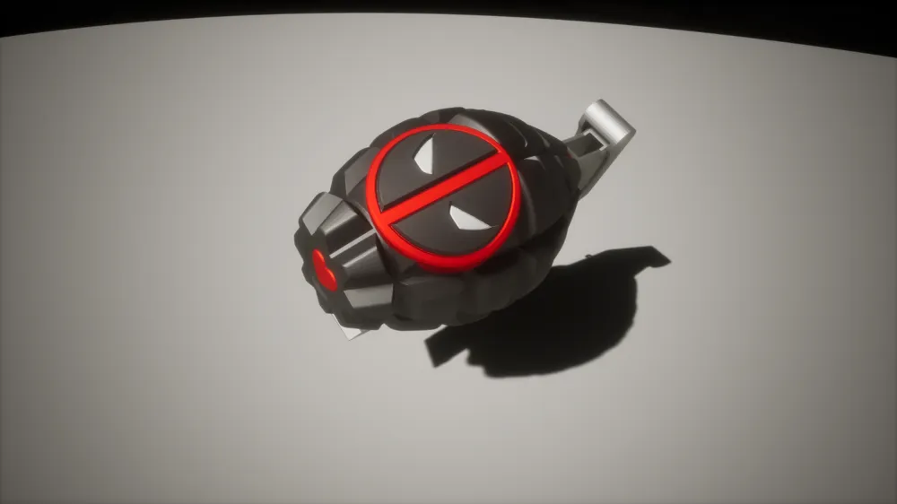 Deadpool Grenade Remixed by Dakkon - MakerWorld