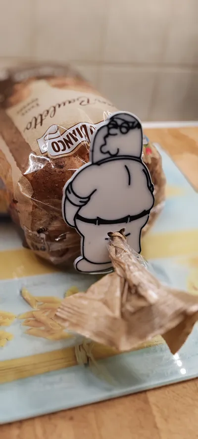 ButtPals Peter Griffin Family Guy Bread Clip Remixed by TheWallArtGuy ...