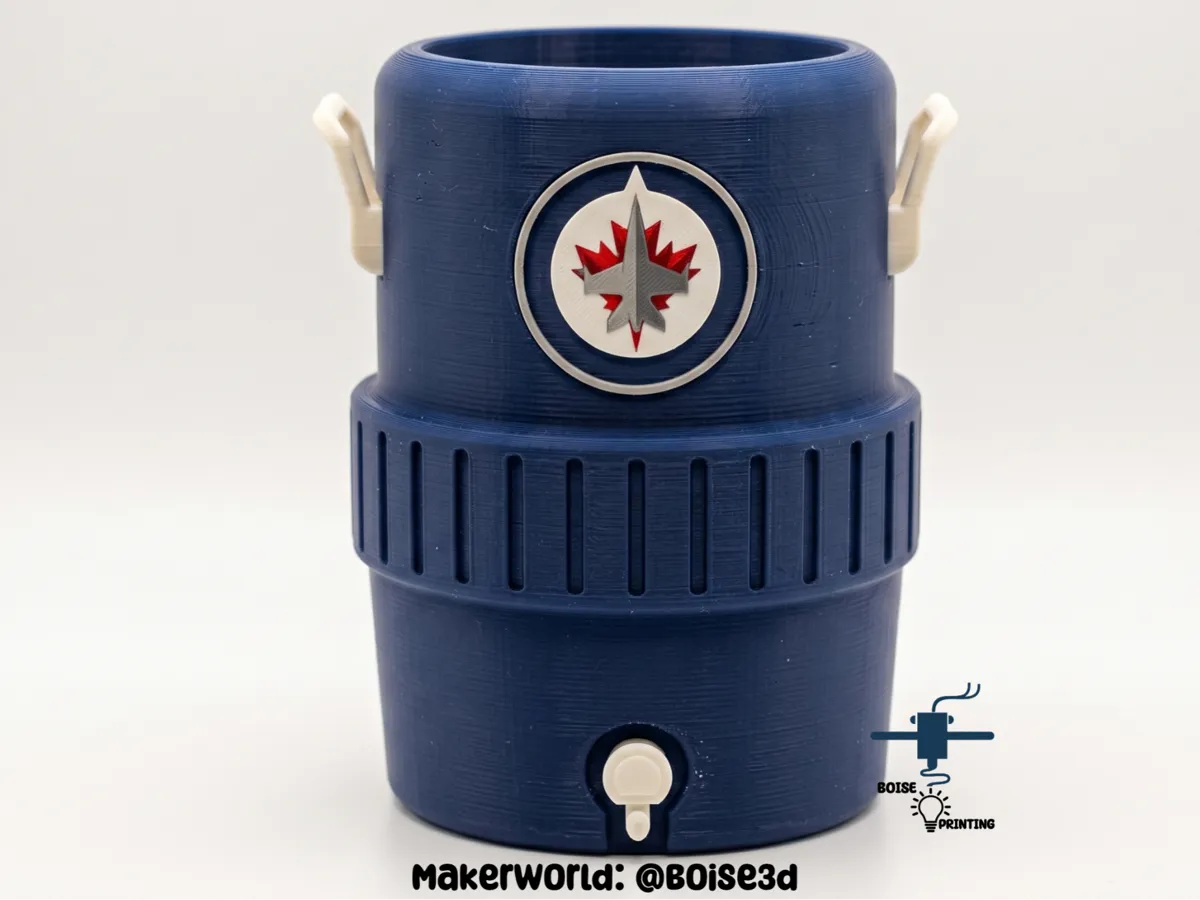 Winnipeg Jets – Igloo Kühlbox-Koozie – Kostenloses 3D-Druckmodell ...