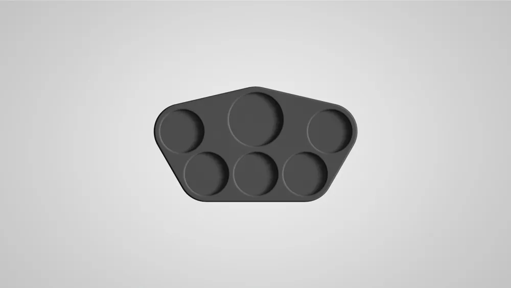 WH 40K Movement Tray 5x32mm + 1x40mm V1 - Free 3D Print Model - MakerWorld