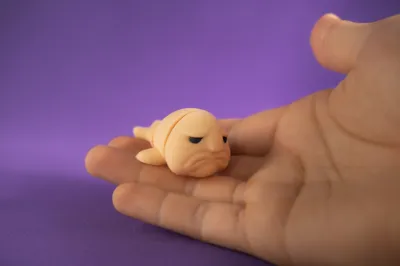 Blobby the moody fish – Articulated & keychain by 🔵 MontoyaMaker ...