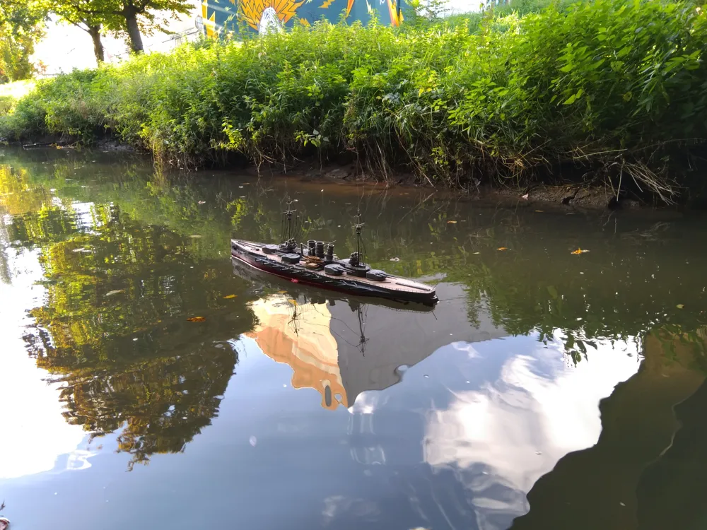 RC Battleship SMS Helgoland 1:150 scale by JKnittelDesign MakerWorld ...