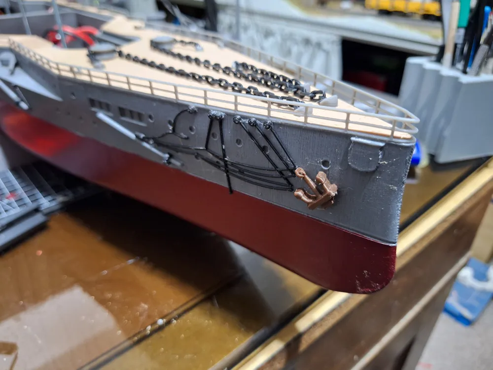 RC Battleship SMS Helgoland 1:150 scale by JKnittelDesign MakerWorld ...