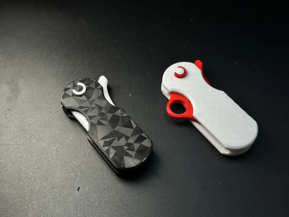 Compact Framelock Folding Utility Knife -Magnetic by Trent Studio MakerWorld: Download Free 3D ...