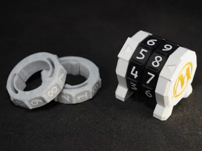 Dual Color Number Wheels for Life Counters Remixed by Kyek MakerWorld ...