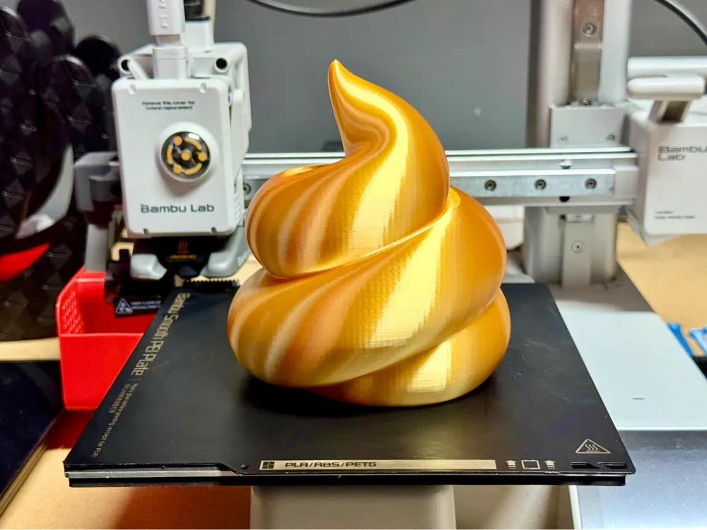 The Golden Turd by The_Creative_Parrot MakerWorld: Download Free 3D Models