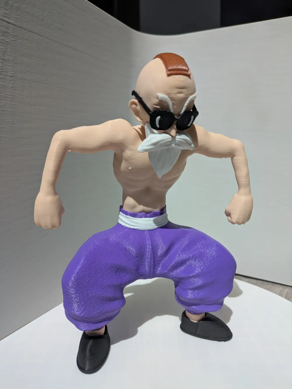 Master Roshi Dragon ball first kamehame AMS/no AMS by CNC Wood Projects ...