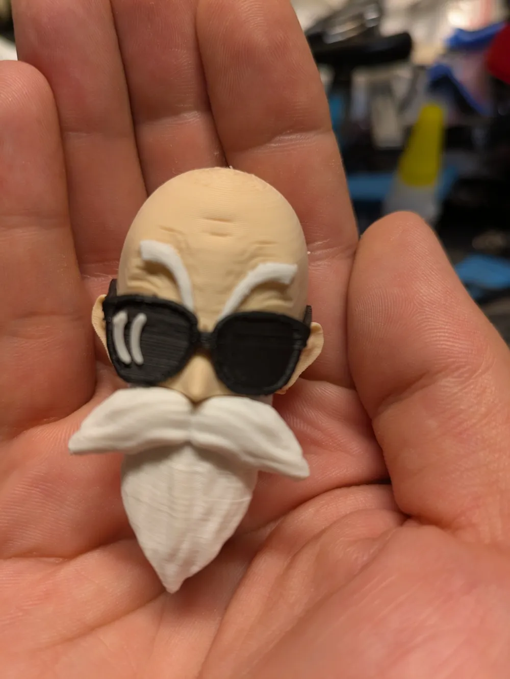 Master Roshi Dragon ball first kamehame AMS/no AMS by CNC Wood Projects ...