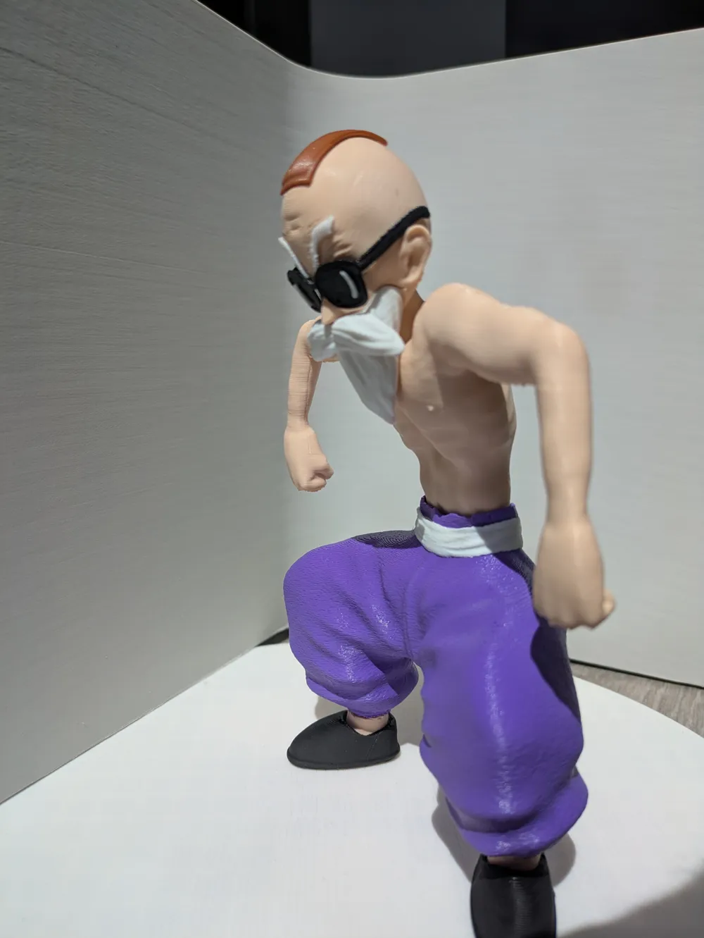 Master Roshi Dragon ball first kamehame AMS/no AMS by CNC Wood Projects ...