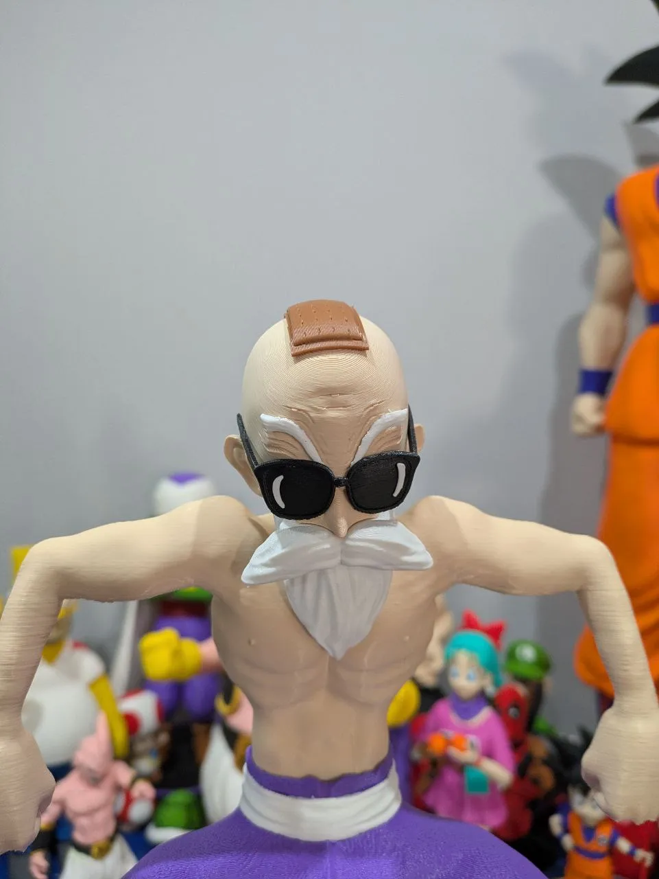 Master Roshi Dragon ball first kamehame AMS/no AMS by CNC Wood Projects ...