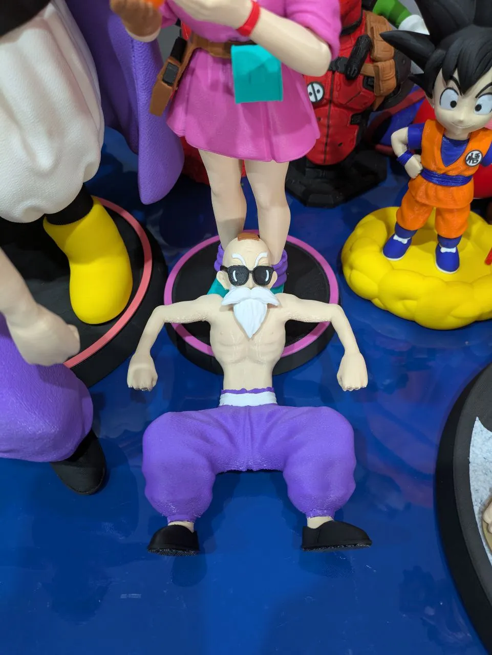 Master Roshi Dragon ball first kamehame AMS/no AMS by CNC Wood Projects ...