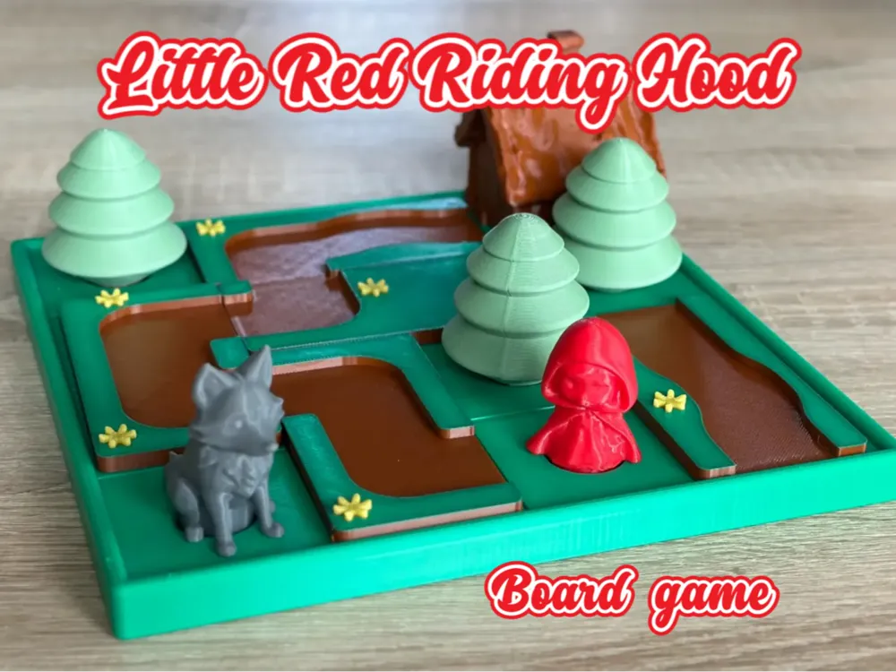 Little Red Riding Hood GAME by 3Dcrabi - MakerWorld