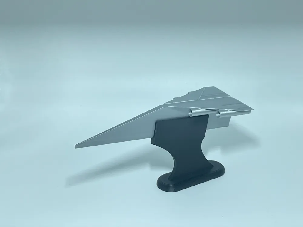Paper Airplane Fighter Jet Model - Free 3D Print Model - MakerWorld