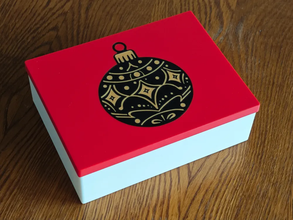 christmas baubles storage box by SeltinoCZ - MakerWorld