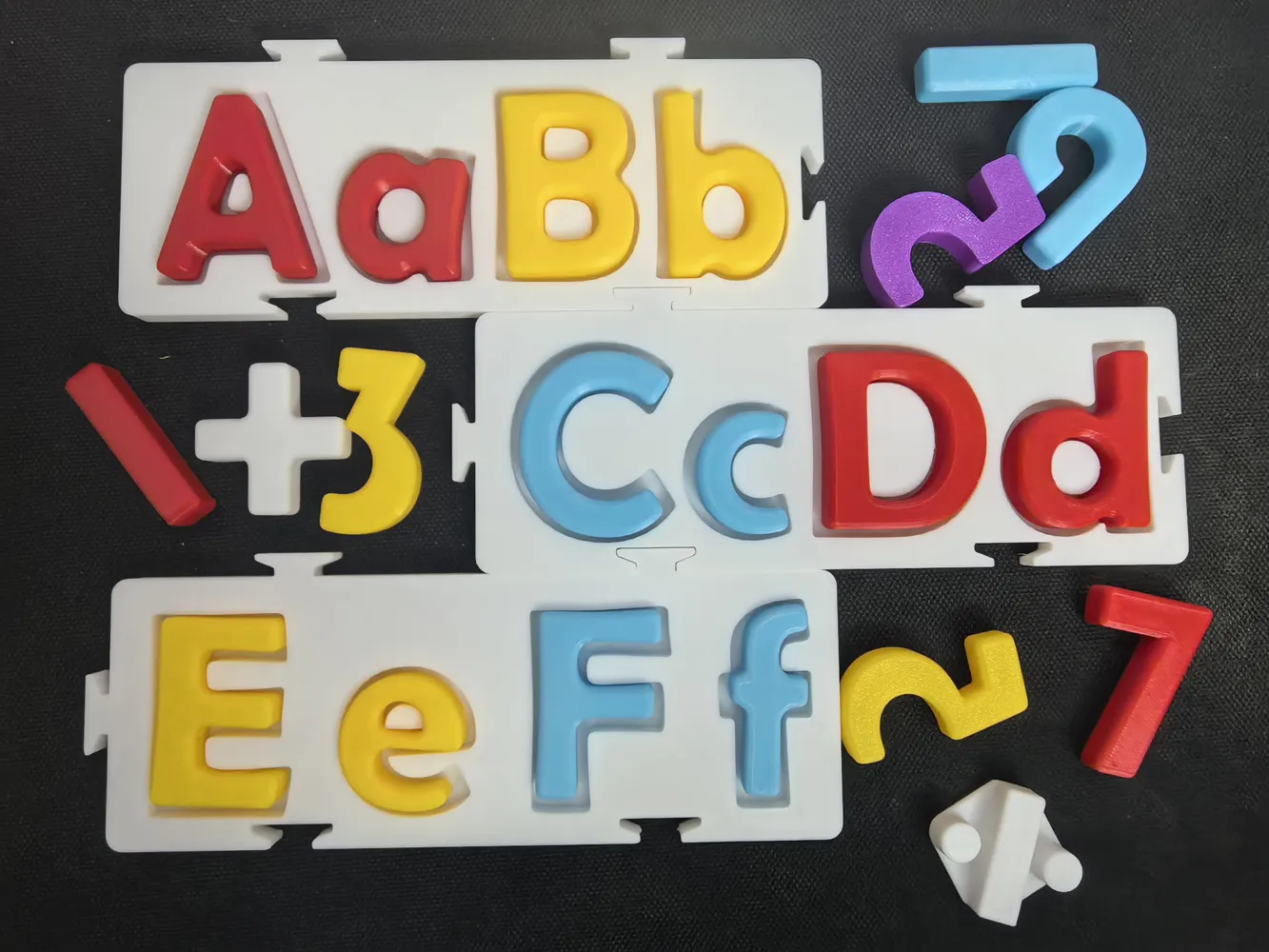 Modular Montessori Early Education Alphabet Toy - Free 3D Print Model ...