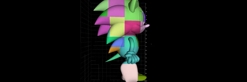 Sonic The Hedgehog Life Size 911mm by Ryan @ TheMajinLab MakerWorld ...