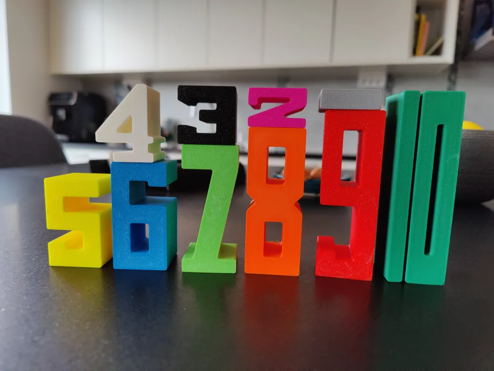 Stacking numbers 1-20 by Dan - MakerWorld
