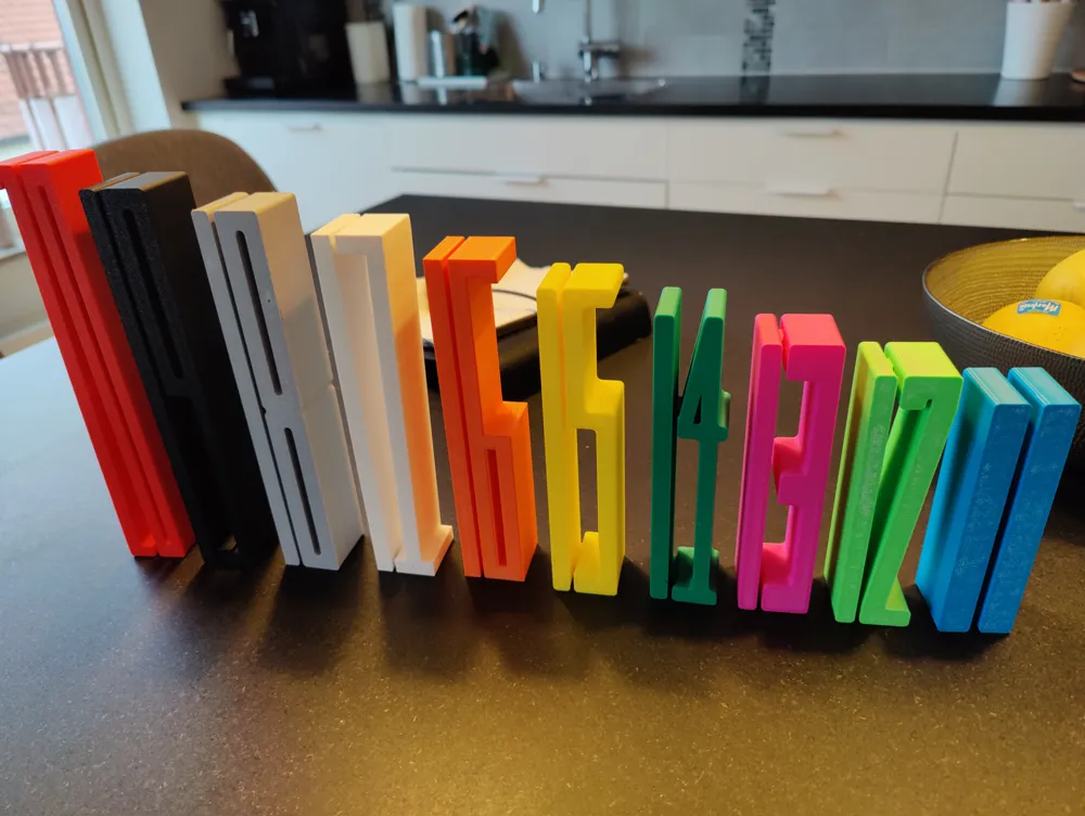 Stacking numbers 1-20 by Dan - MakerWorld