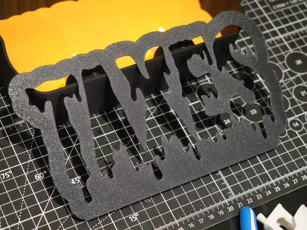 The Scariest Halloween Sign by Dotted Lines - MakerWorld