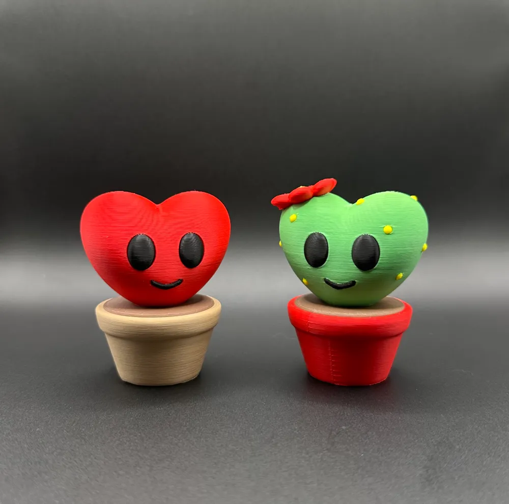 Heart Plants for Valentine’s by Makerize3D - MakerWorld
