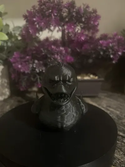 GODZILLA RUBBER DUCK by The Duck PatreonMakerWorld: Download Free 3D Models