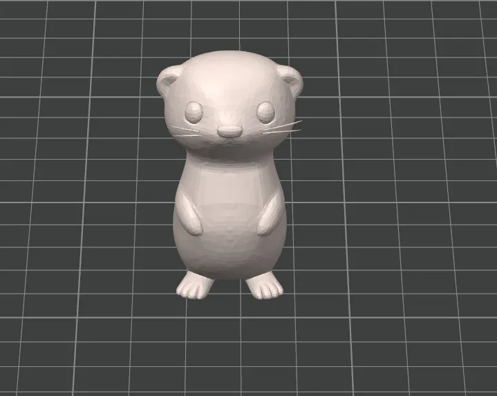 Cute Ferret – Adorable Figure - Free 3D Print Model - MakerWorld