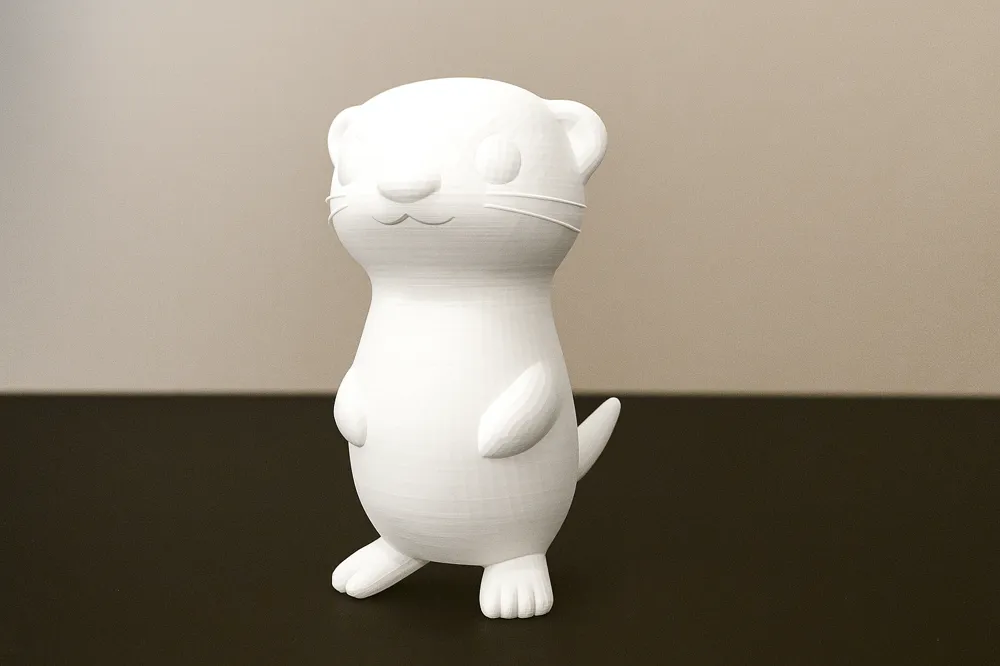 Cute Ferret – Adorable Figure - Free 3D Print Model - MakerWorld