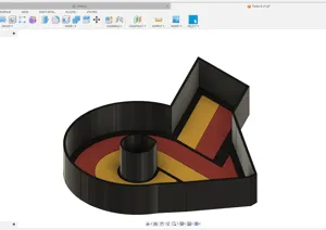 Turbo 6 LED Logo by Darkman231 - MakerWorld