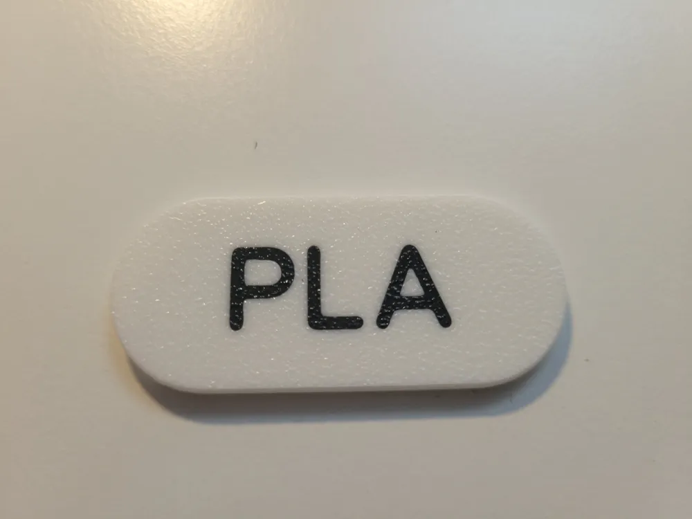 Label for Storage Box for Filament Spool Remixed by elRonaldo - MakerWorld