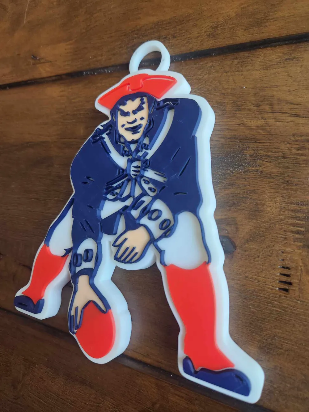 New England Patriots Retro Logo OverSized Necklace - Free 3D Print ...