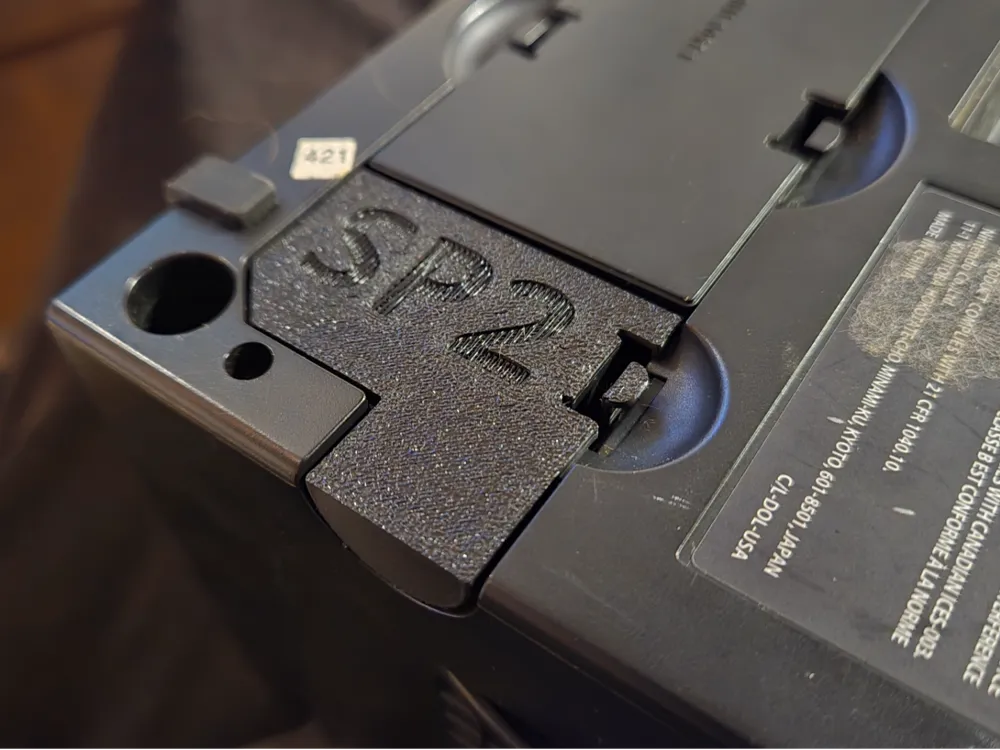 Gamecube Serial Port 2 cover replacement by ImNotNut - MakerWorld