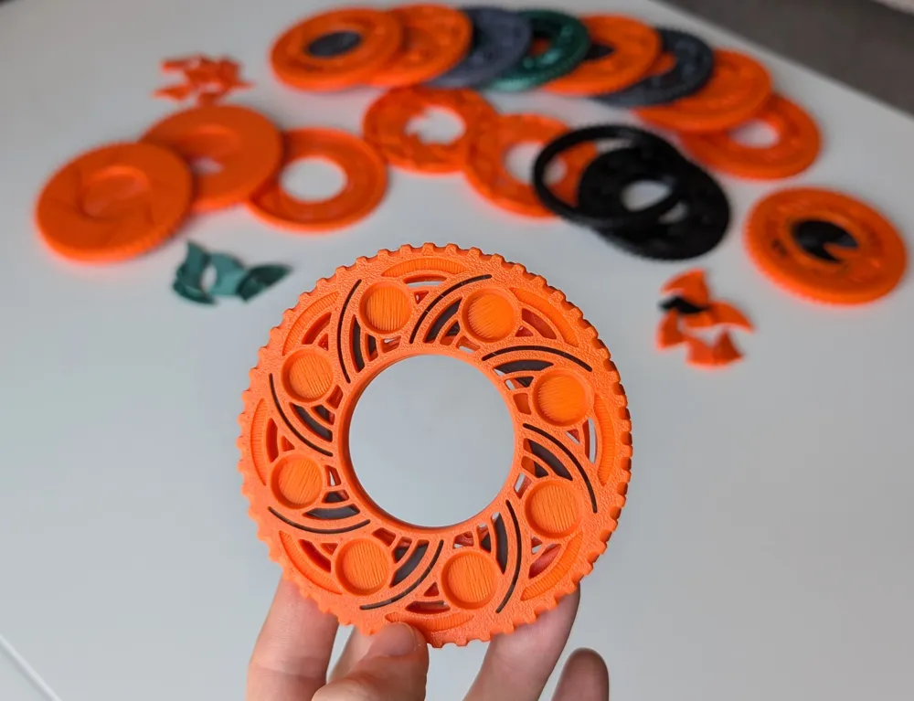 Toy Iris - Sequential Mechanism - Free 3D Print Model - MakerWorld