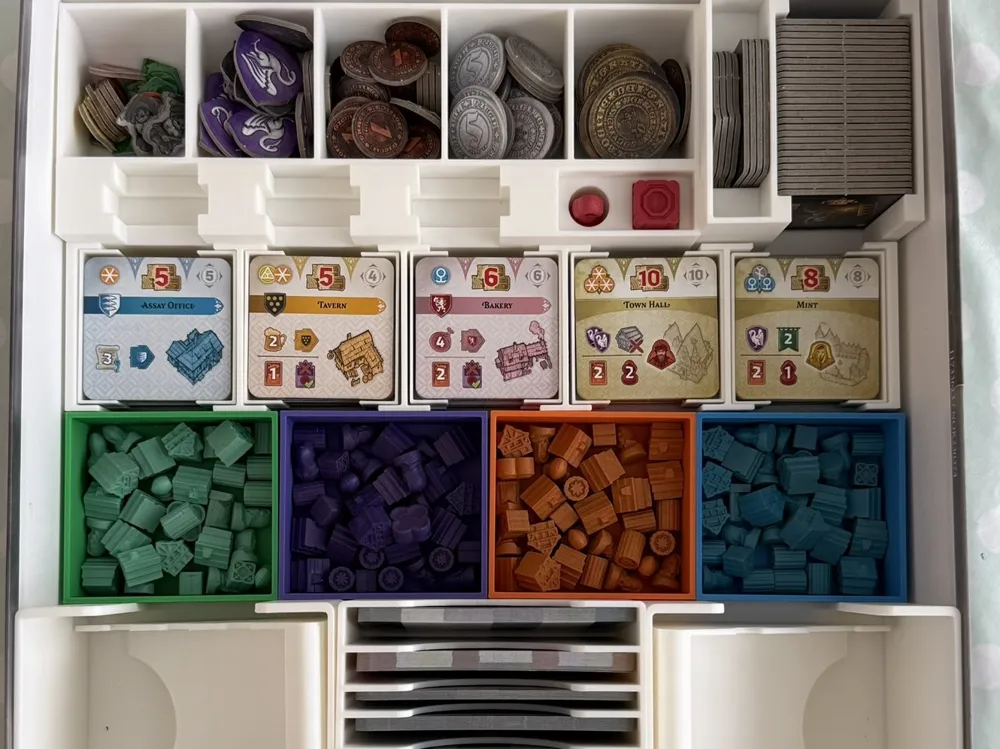 Kutna Hora Board Game Insert Remixed by Martin H. MakerWorld: Download ...