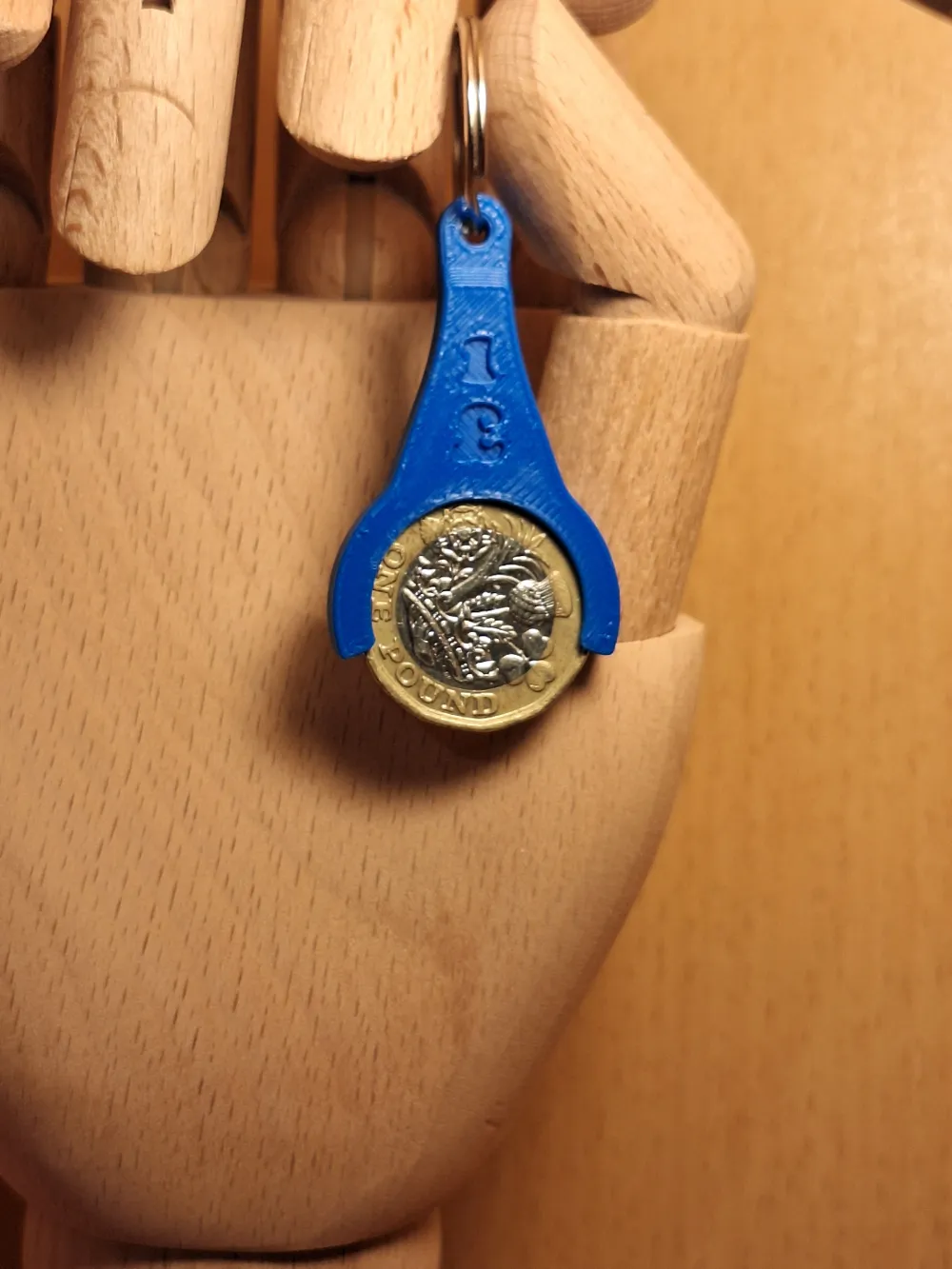 1 Pound Keychain by D3D create by Dario - MakerWorld