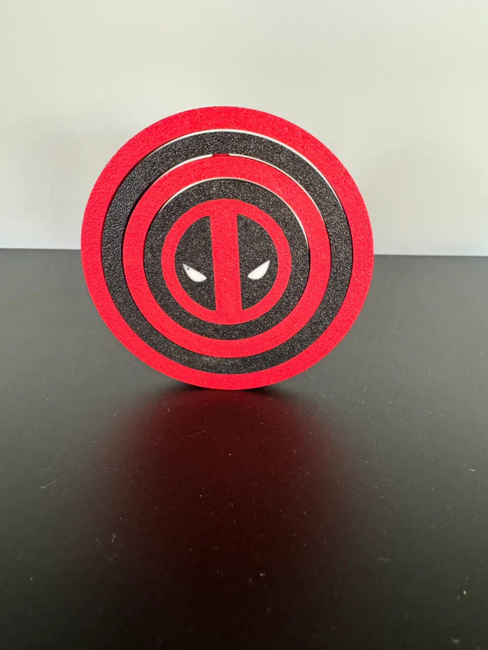 Deadpool 3 - Gyroscopic Fidget coaster by Canadian Gamer - MakerWorld