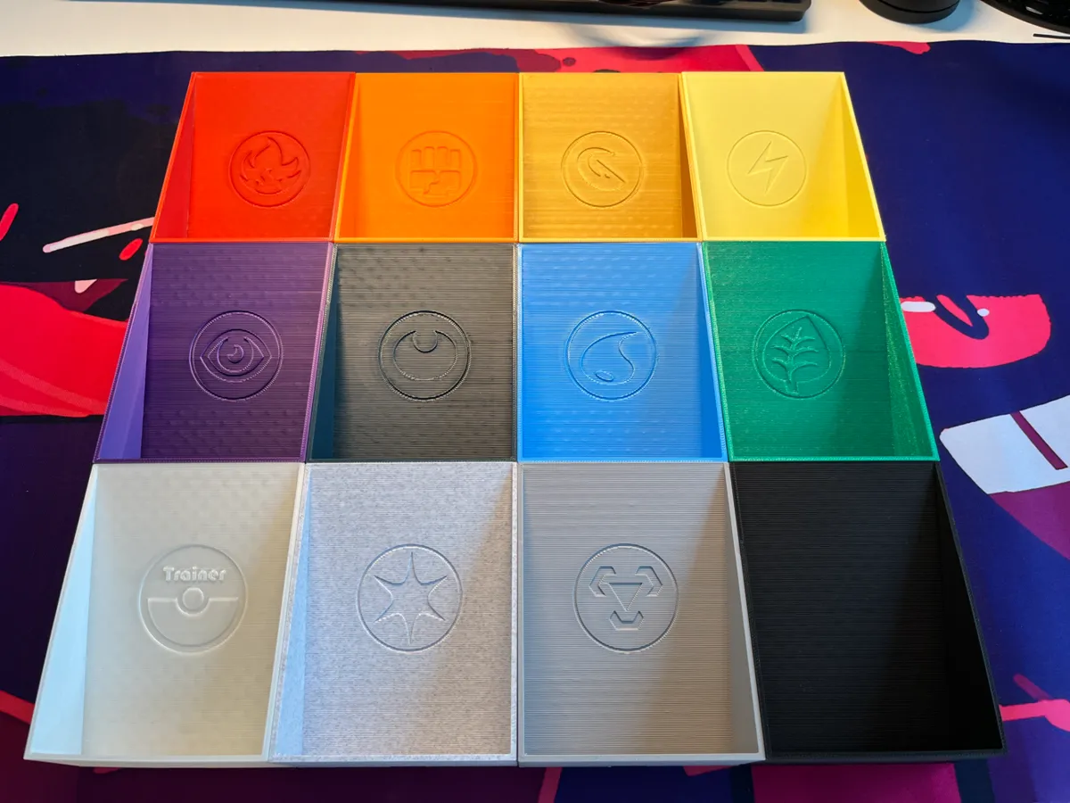 Magnetic Modular Pokémon TCG Energy Break System - Free 3D Print Model ...